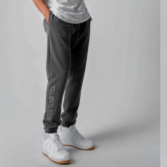 TALENTLESS | Pants | Talentless Mens Heavyweight Embroidered Sweatpants ...